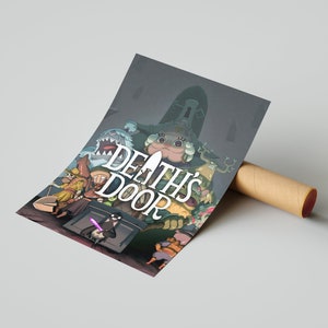 Death's Door Poster Print | Gaming Poster | Room Decor | Wall Decor ...