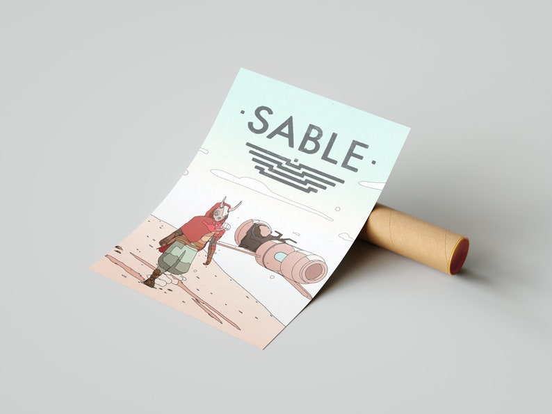 Sable Poster Print Gaming Poster Room Decor Wall Decor Gaming Decor ...