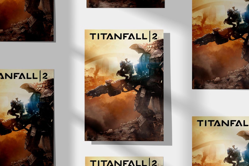 Titanfall 2 Poster Print | Gaming Poster | Room Decor | Wall Decor ...