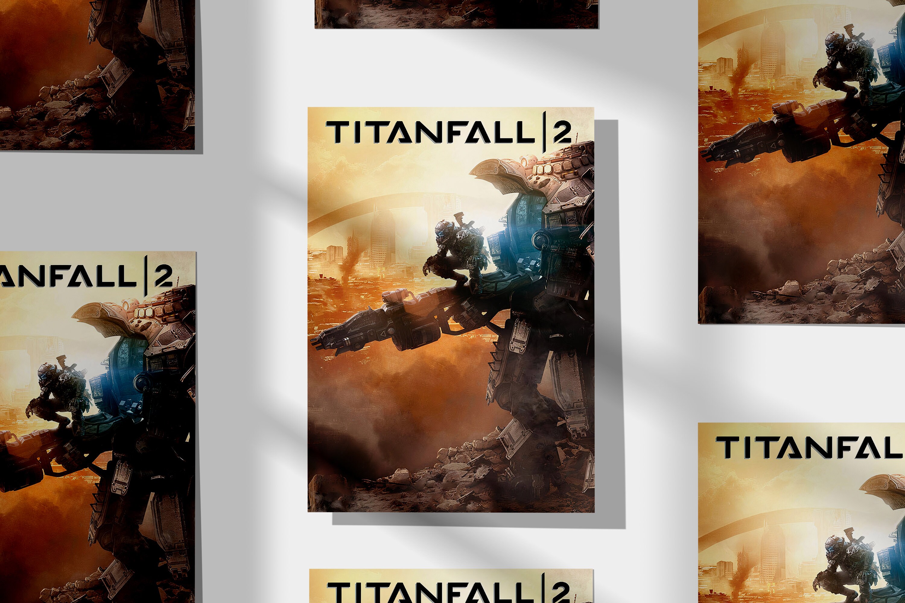 Titanfall 2 Poster Print Gaming Poster Room Decor Wall Decor Gaming Decor Gaming Gifts Video ...