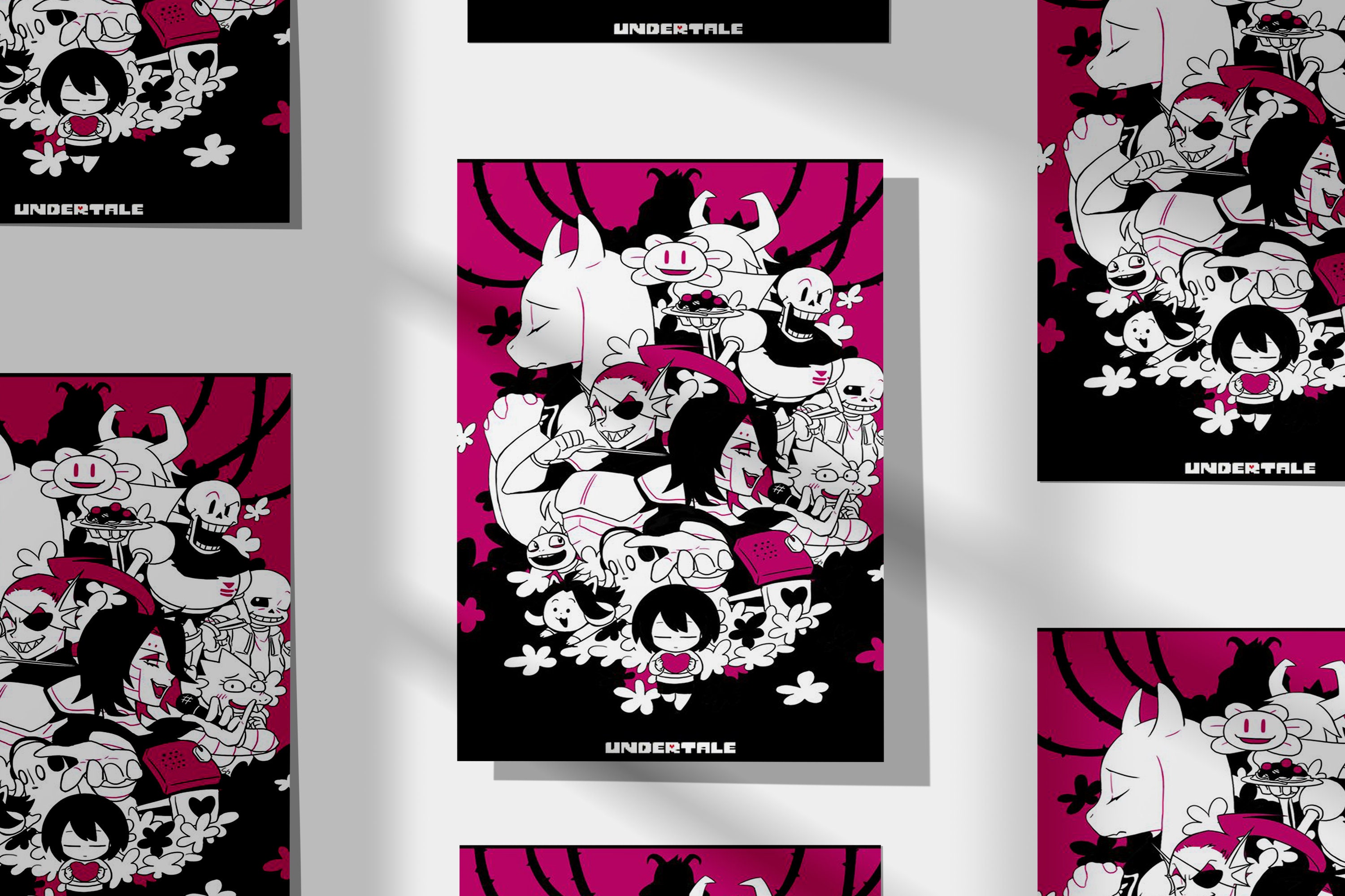 Undertale Poster Print Gaming Poster Room Decor Wall Decor Gaming Decor ...