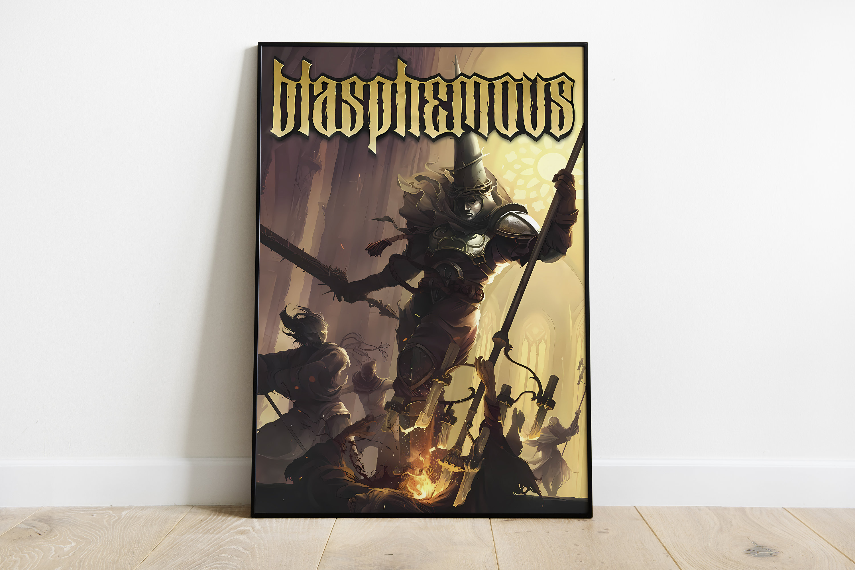 Blasphemous Poster Print Gaming Poster Room Decor Wall Decor Gaming ...