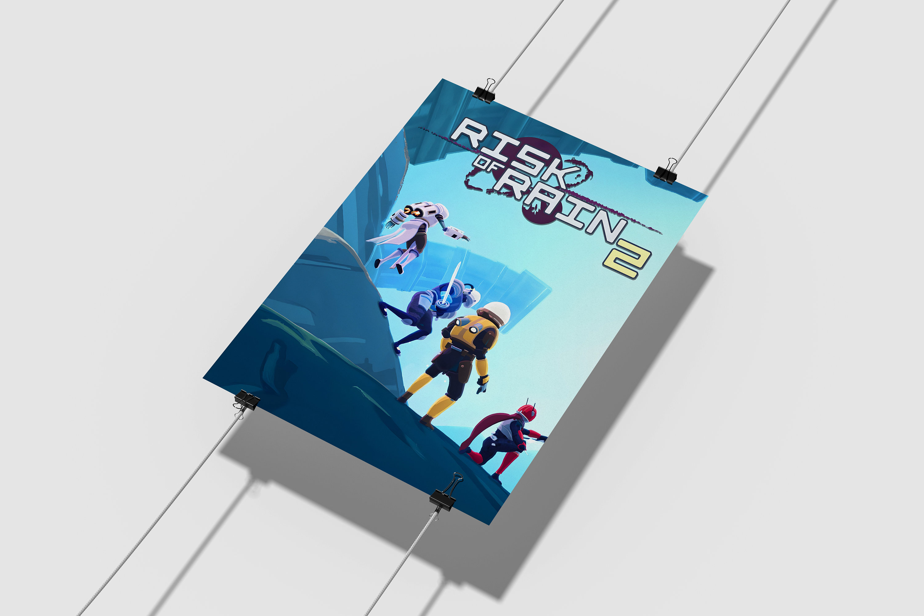 Risk of Rain 2 Poster Print Gaming Poster Room Decor - Etsy