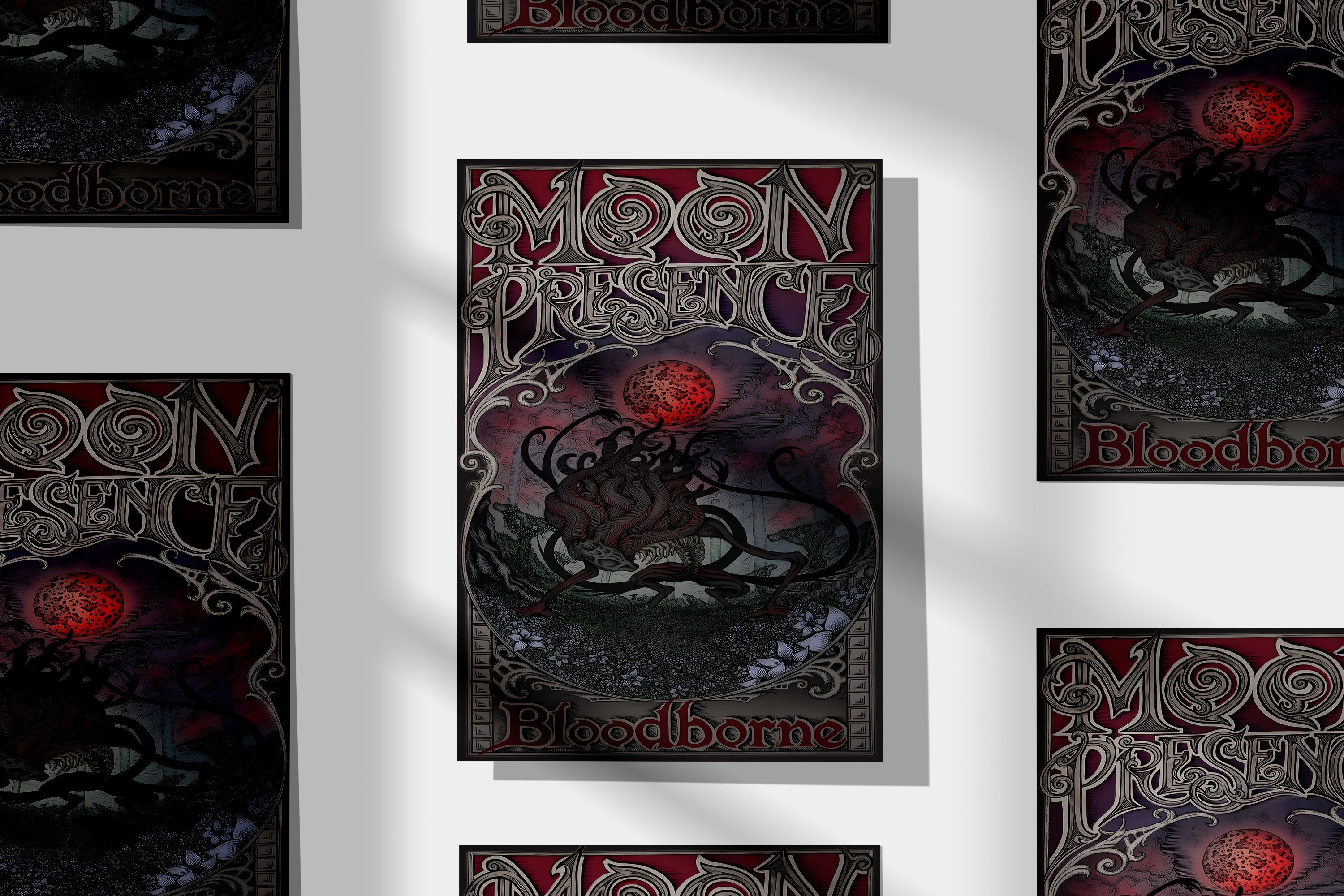 Bloodborne Poster Print Gaming Poster Room Decor Wall - Etsy