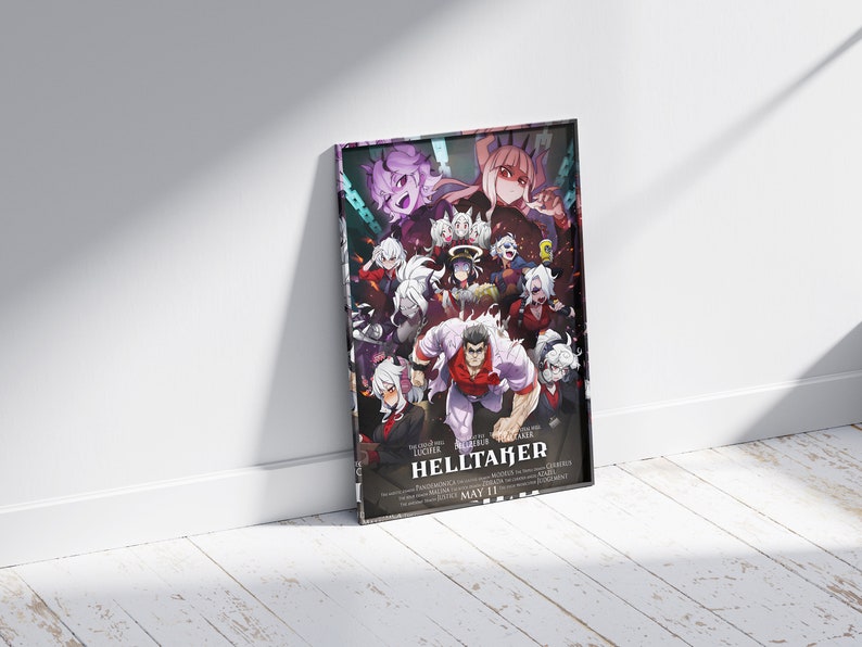 Helltaker Poster Print | Gaming Poster | Room Decor | Wall Decor ...