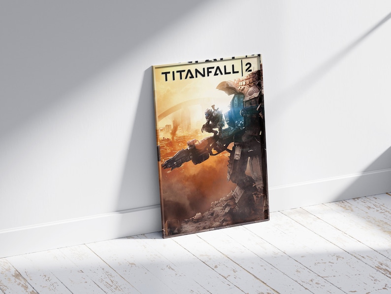 Titanfall 2 Poster Print | Gaming Poster | Room Decor | Wall Decor ...