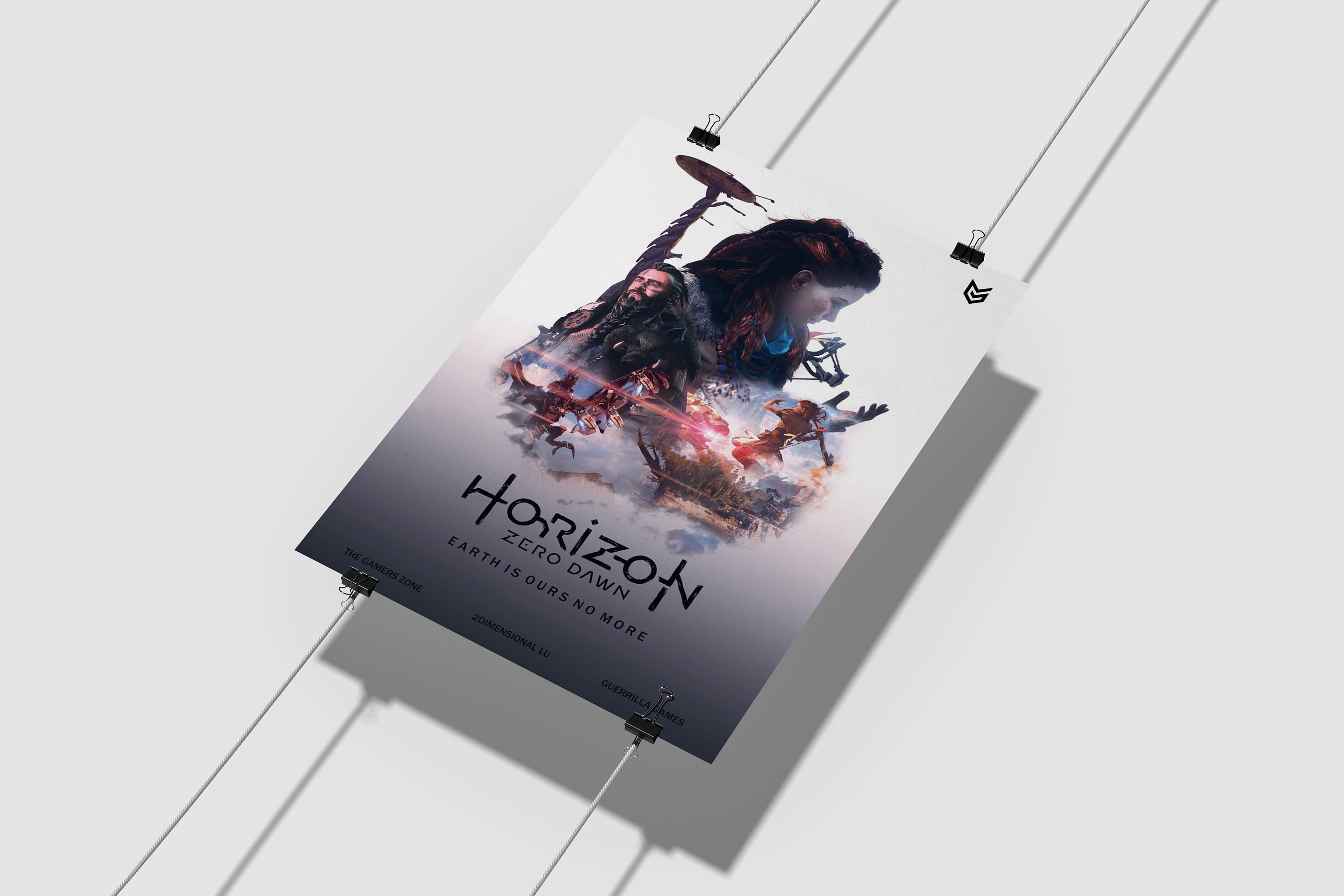 Horizon Zero Dawn Poster Print Gaming Poster Room Decor Wall Decor ...