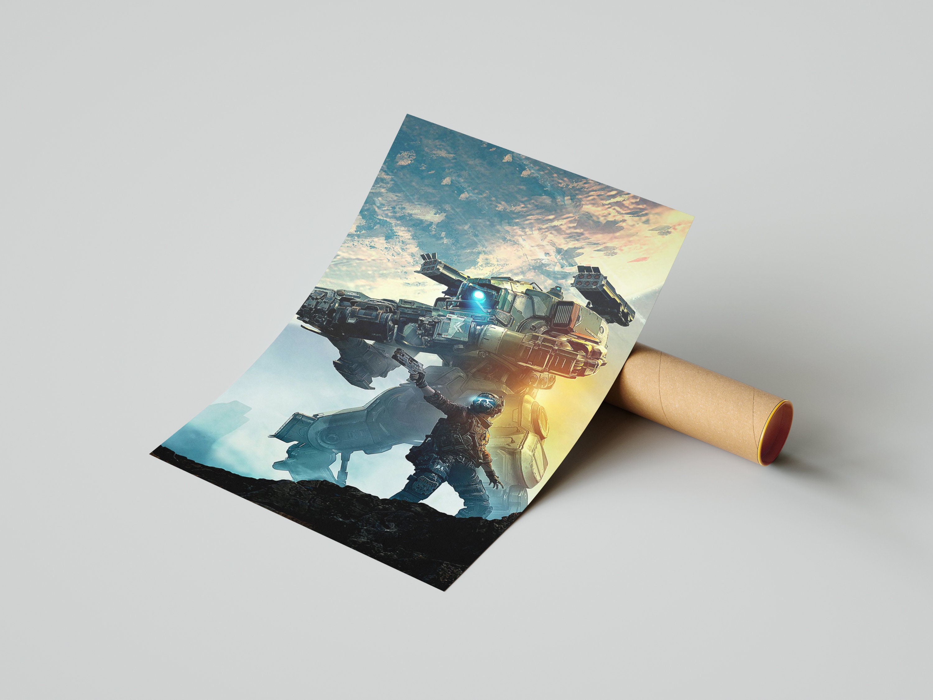 Titanfall 2 Poster Print Gaming Poster Room Decor Wall Decor Gaming Decor Gaming Gifts Video ...