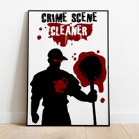 Print on Demand Crime Scene Messy Bun Cushioned Crew Socks Forensics ...