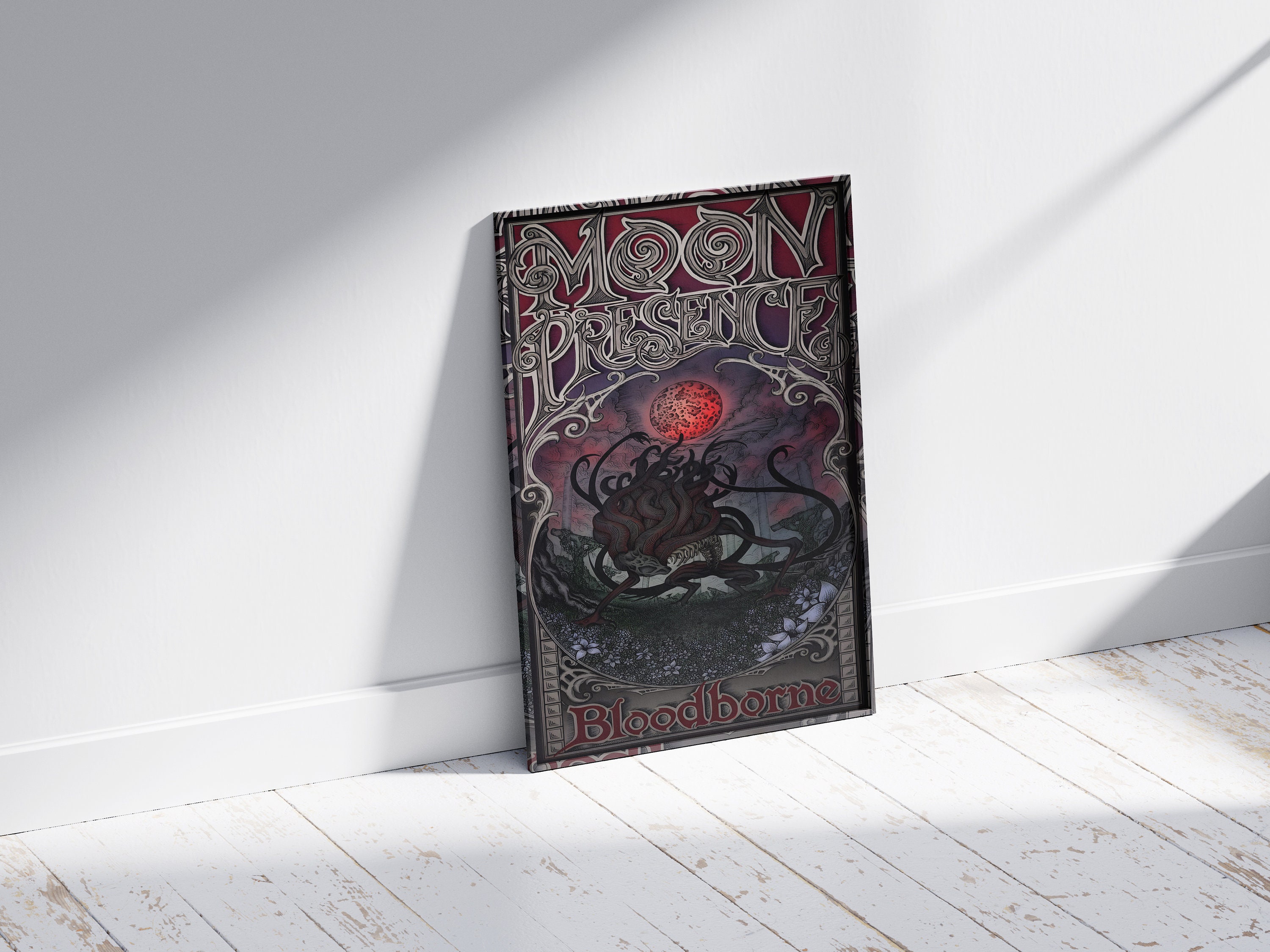 Bloodborne Poster Print Gaming Poster Room Decor Wall - Etsy