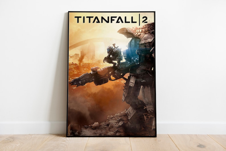 Titanfall 2 Poster Print | Gaming Poster | Room Decor | Wall Decor ...