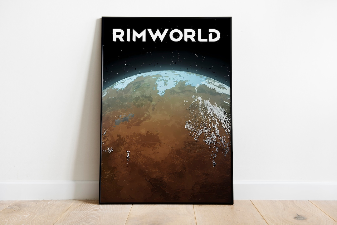 Rimworld Poster Print | Gaming Poster | Room Decor | Wall Decor ...