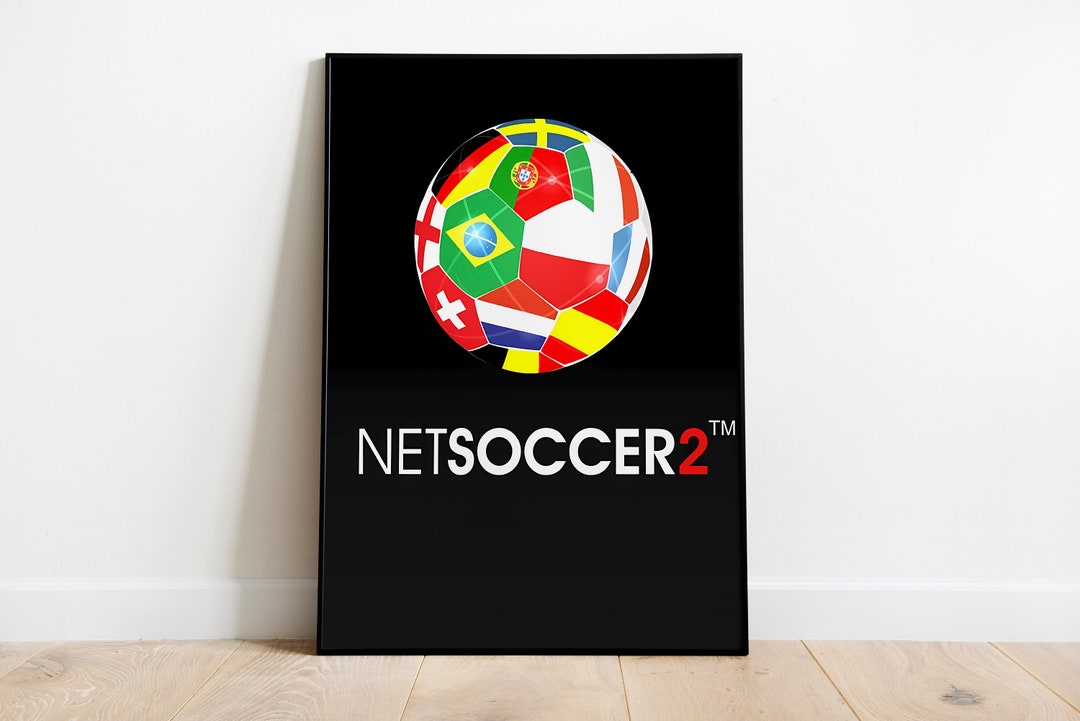 Netsoccer 2 Poster Print | Gaming Poster | Room Decor | Wall Decor ...