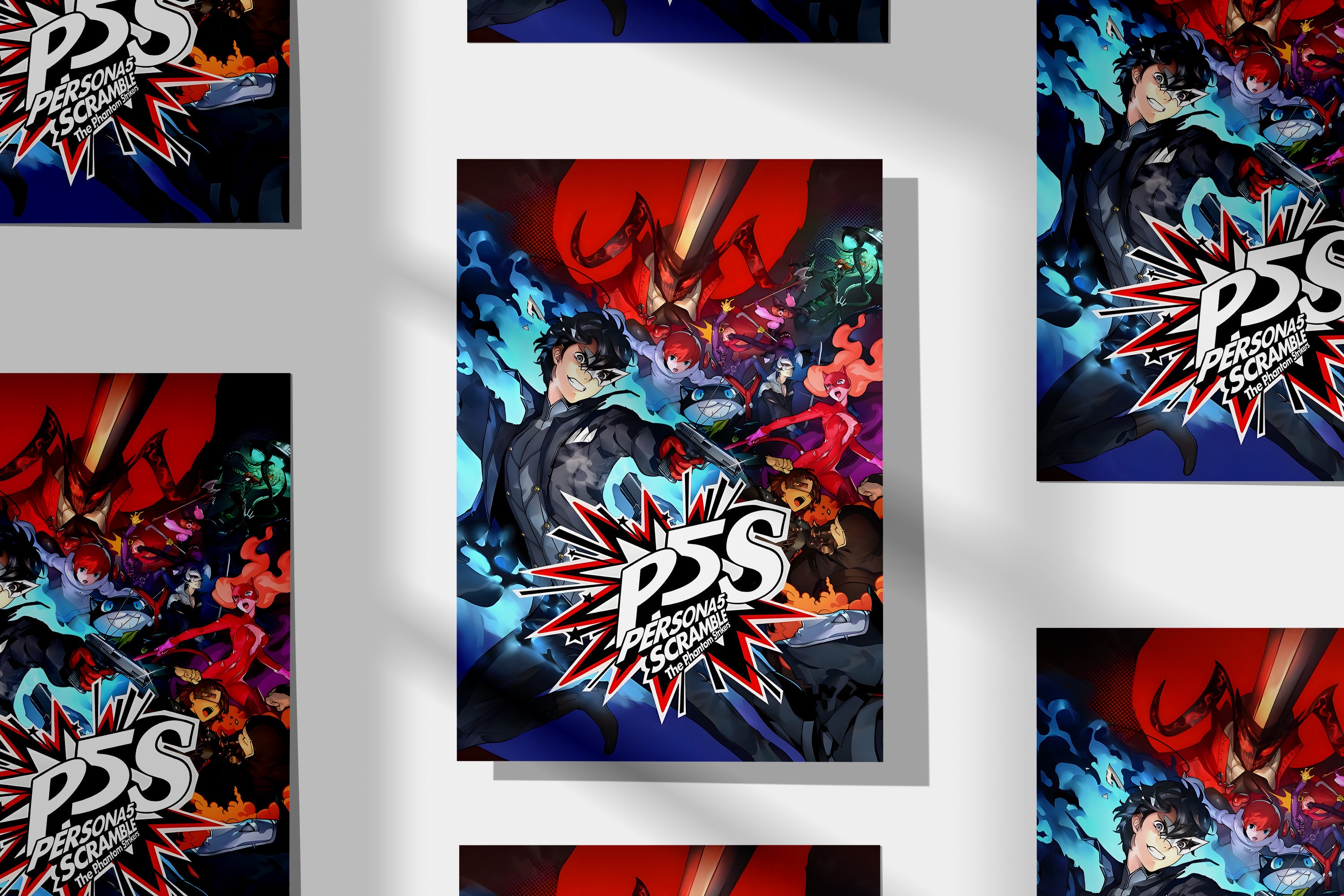 Persona 5 Poster Print Gaming Poster Room Decor Wall - Etsy