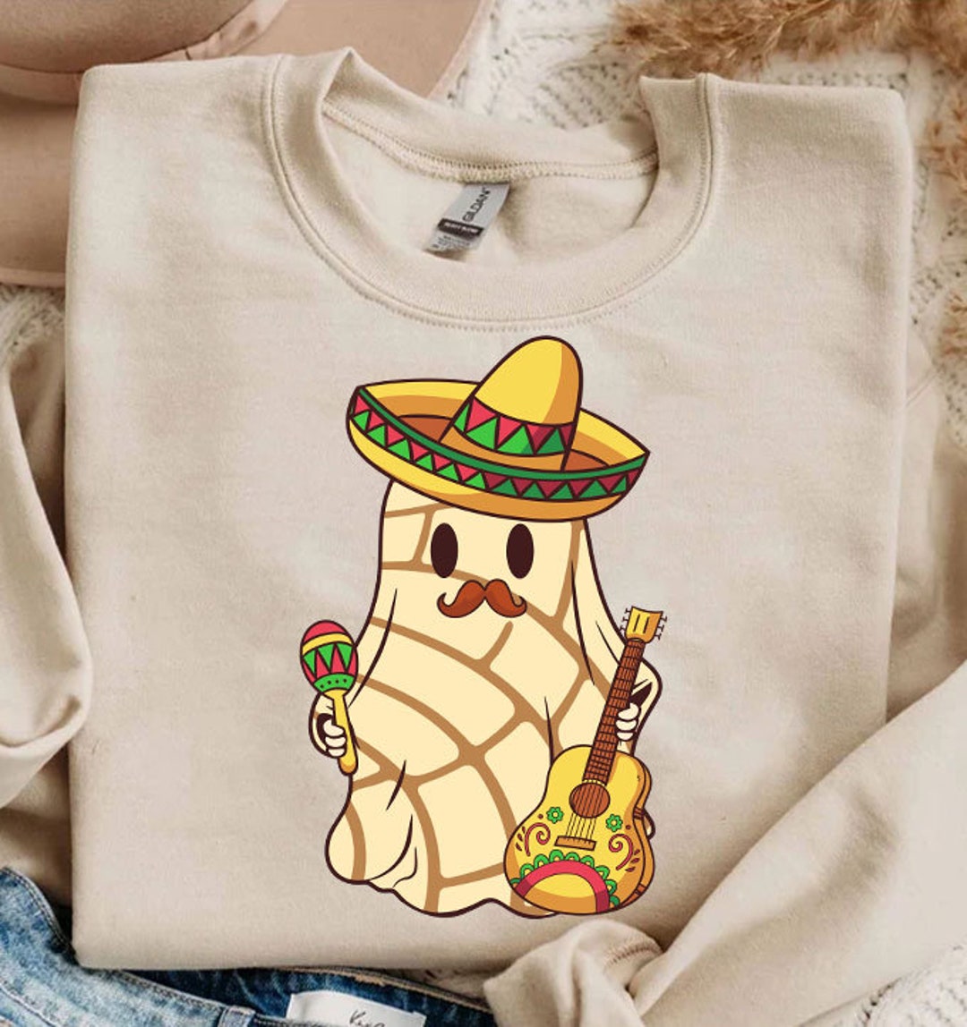 Mexican Ghost PNG Conchas Ghost Dia De Muertos Pan Dulce - Etsy