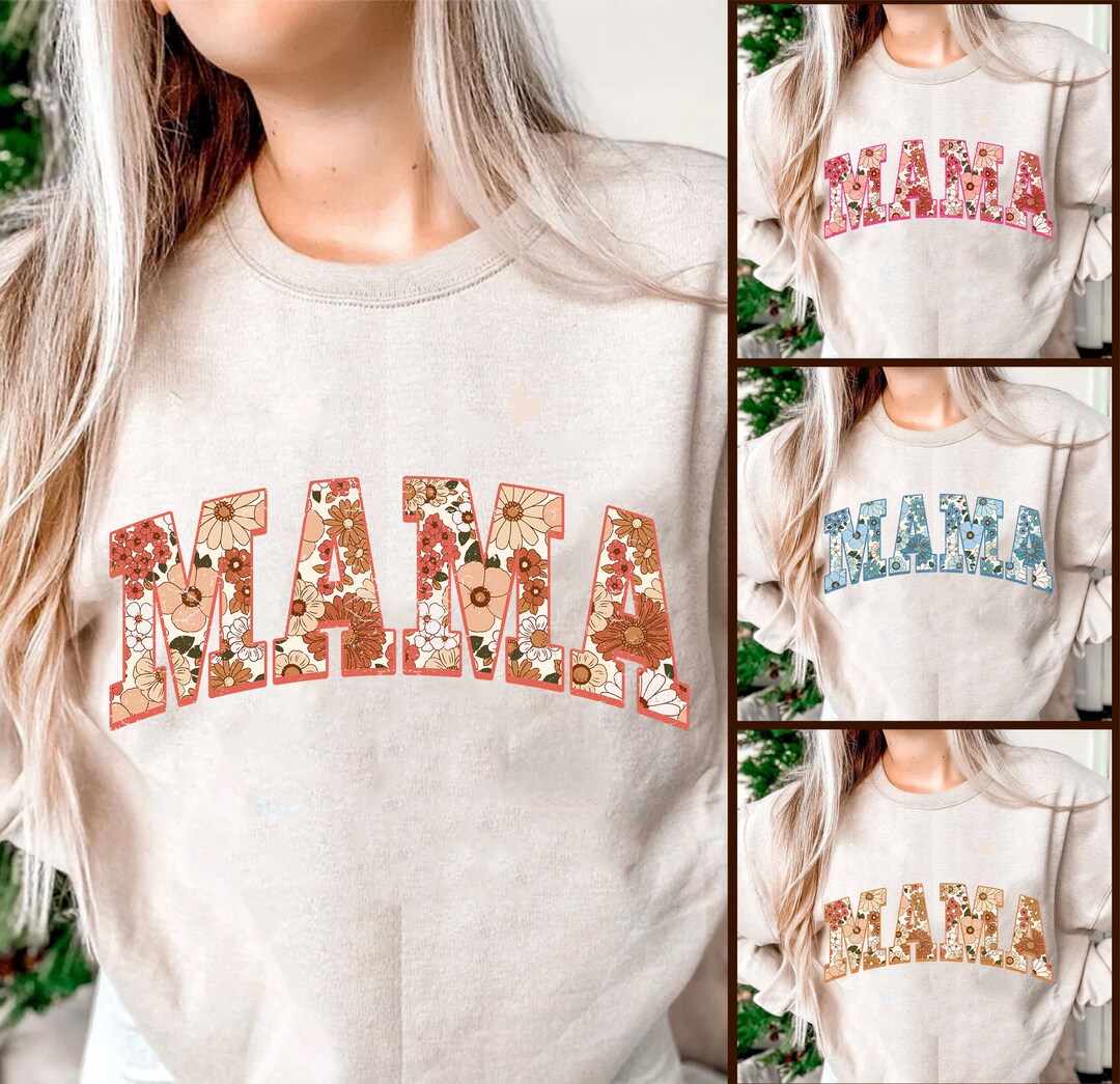 Retro Boho Mama Bundle Png, Boho Mama Sublimation, Mama PNG Design ...