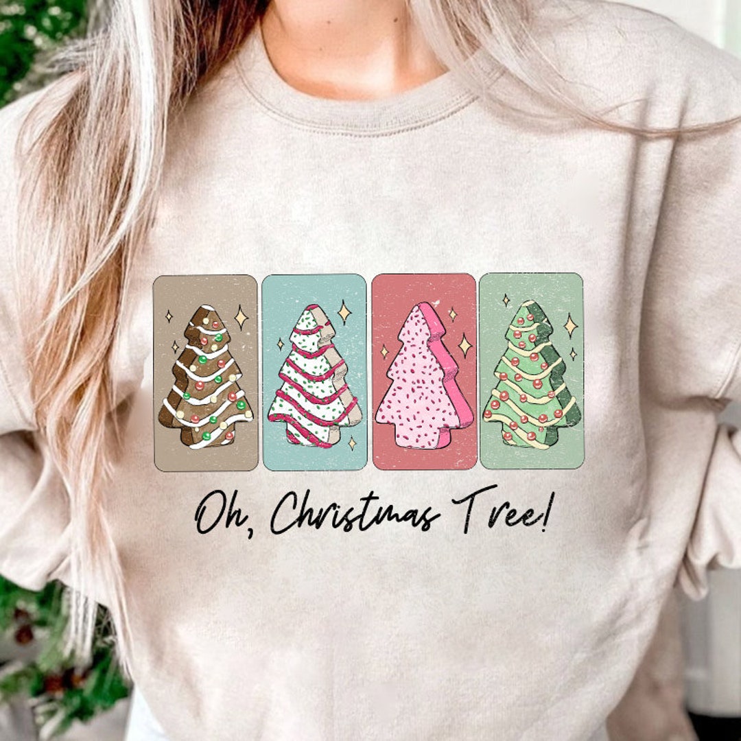 Oh Christmas Tree Png Christmas Tree Cakes Png Retro - Etsy