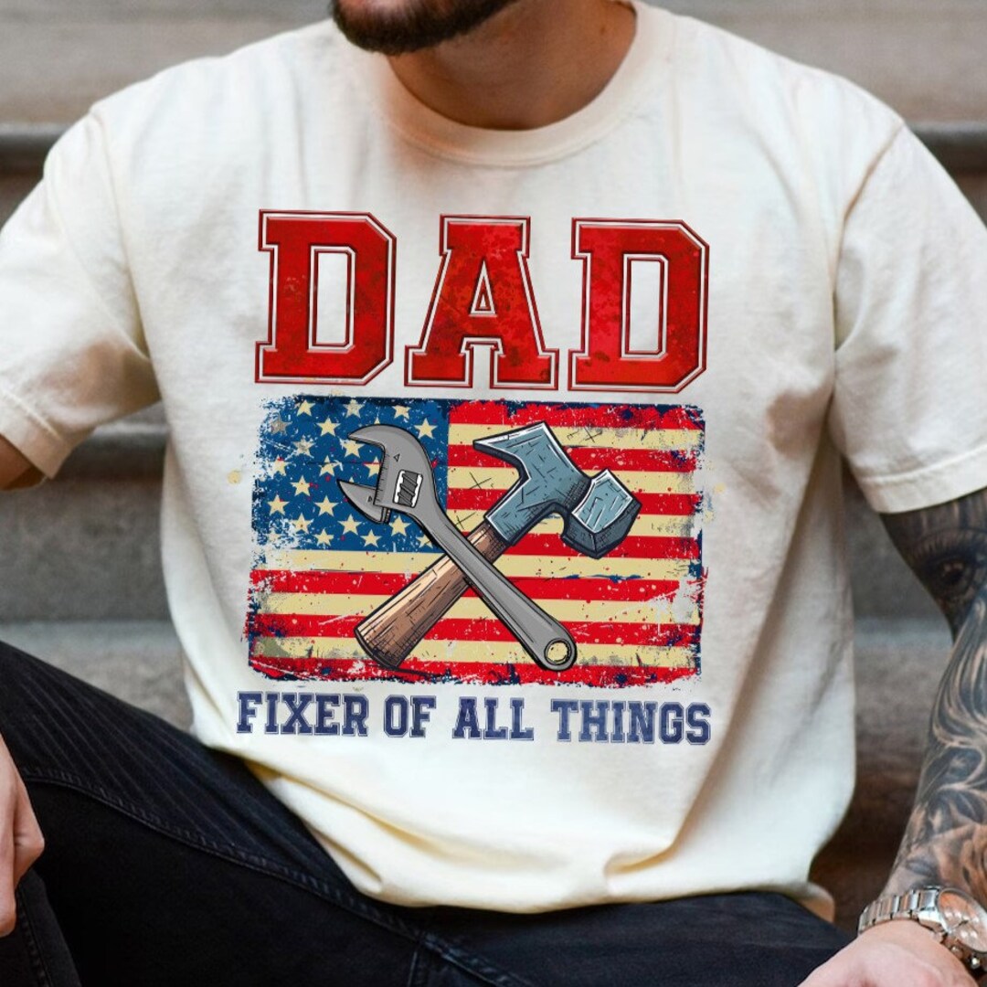 Dad Fixer of All Things Png Sublimation Design, American Dad Png ...