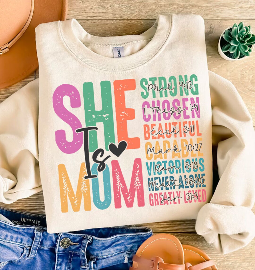 She is Mom PNG, Retro Mother PNG, Blessed Mom Png, Mom Shirt, Mom Life ...