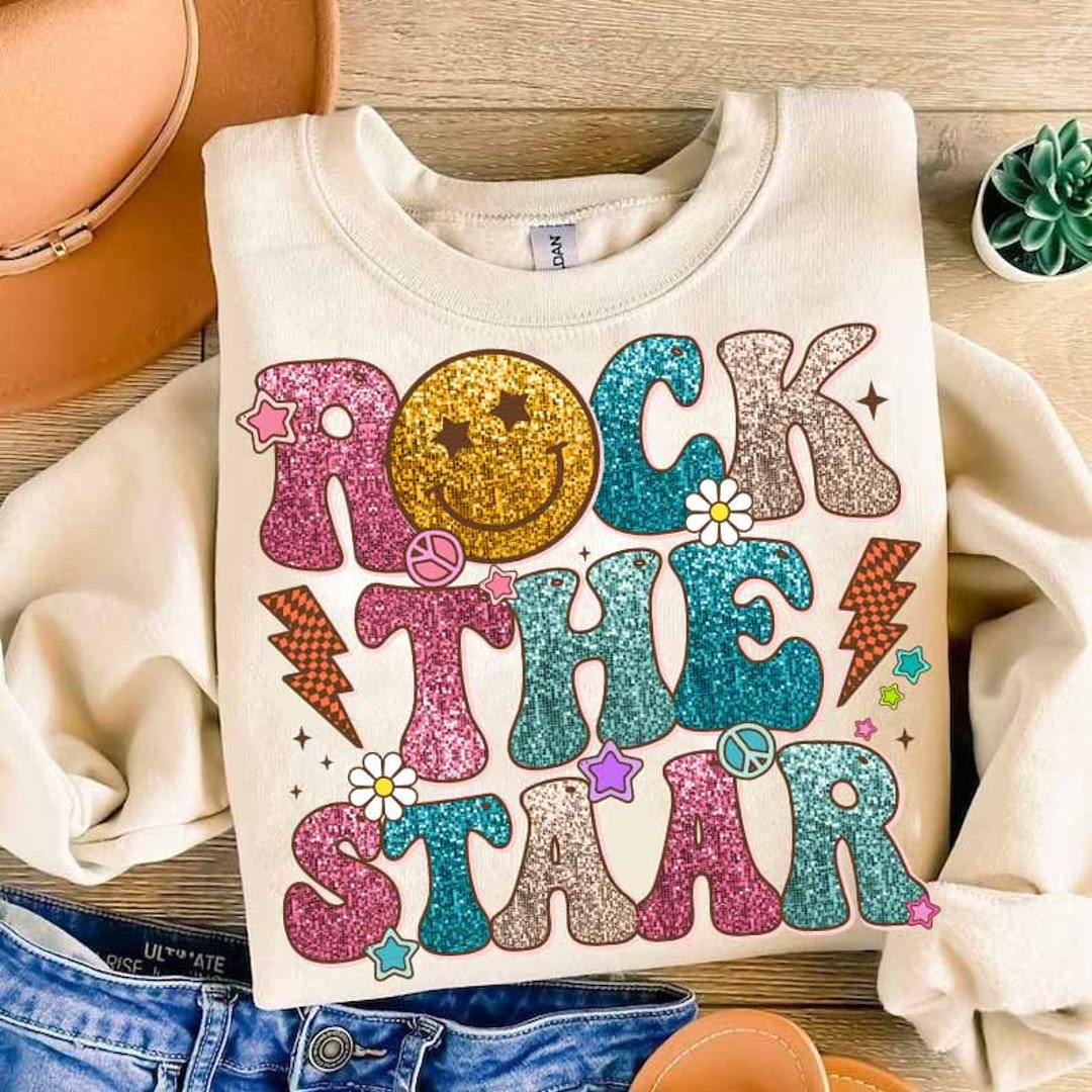 Retro Rock the Staar You Got This PNG, You Got This Test Day PNG, Funny ...