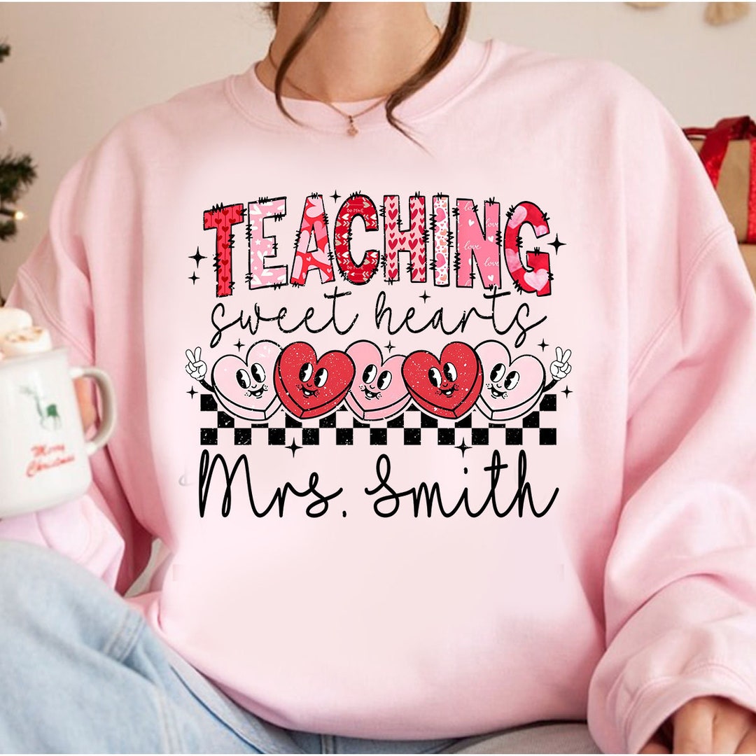 Teaching Sweethearts Png, Valentine Day Png, Custom Teacher Valentine ...