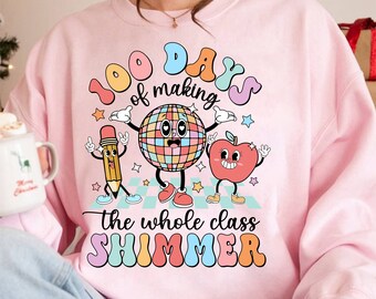 100 Days of Making Svg, the Whole Class Shimmer Svg, Disco Ball ...