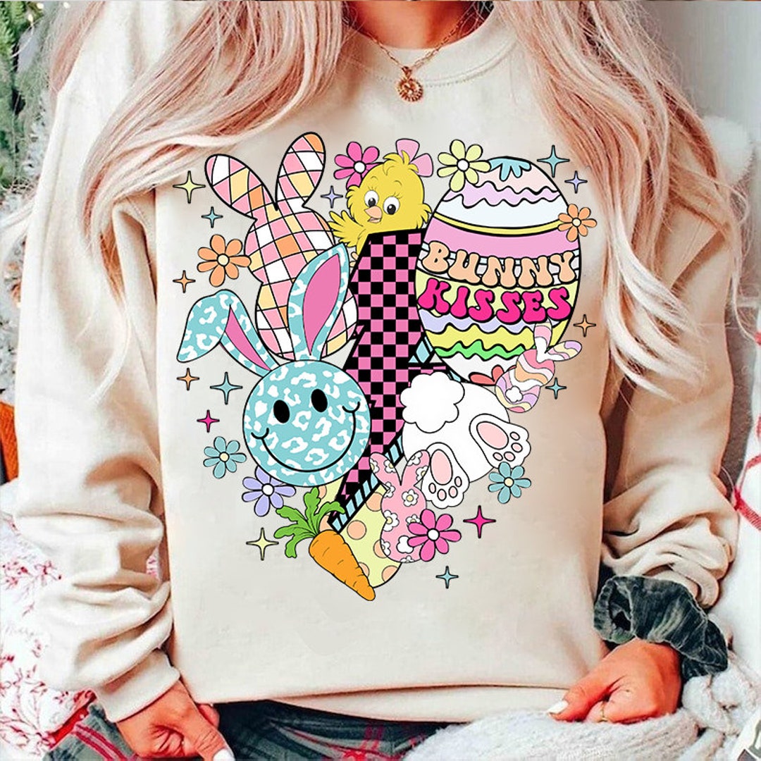 Chillin' With My Peeps Easter Png, Easter Bunny Png, Leopard Smiley ...