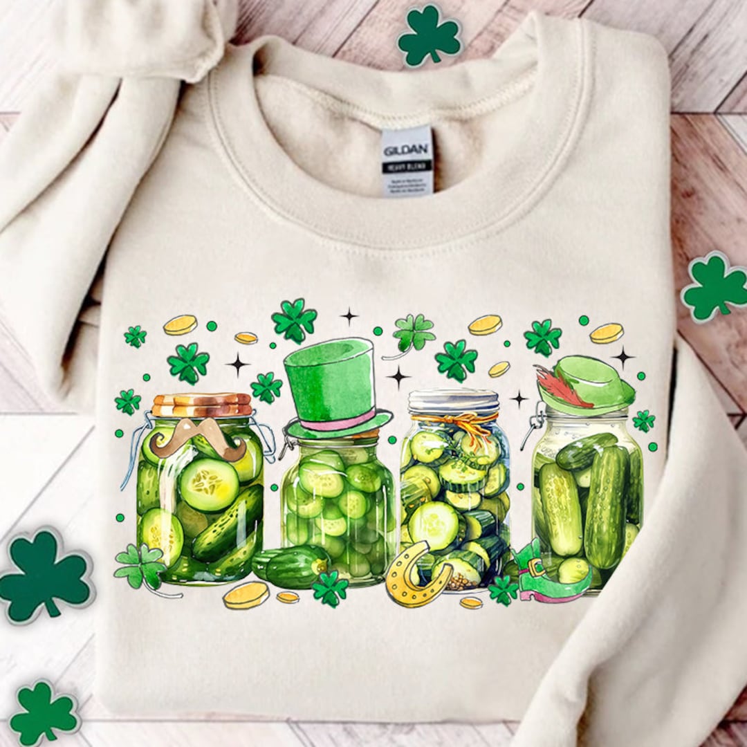 St. Patrick's Day Pickle PNG Sublimation, St Patricks Day Pickle PNG ...