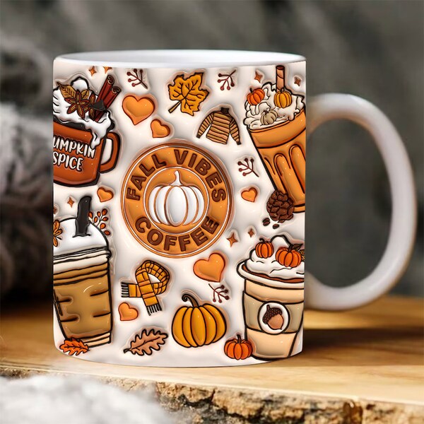 Fall Mugs - Etsy