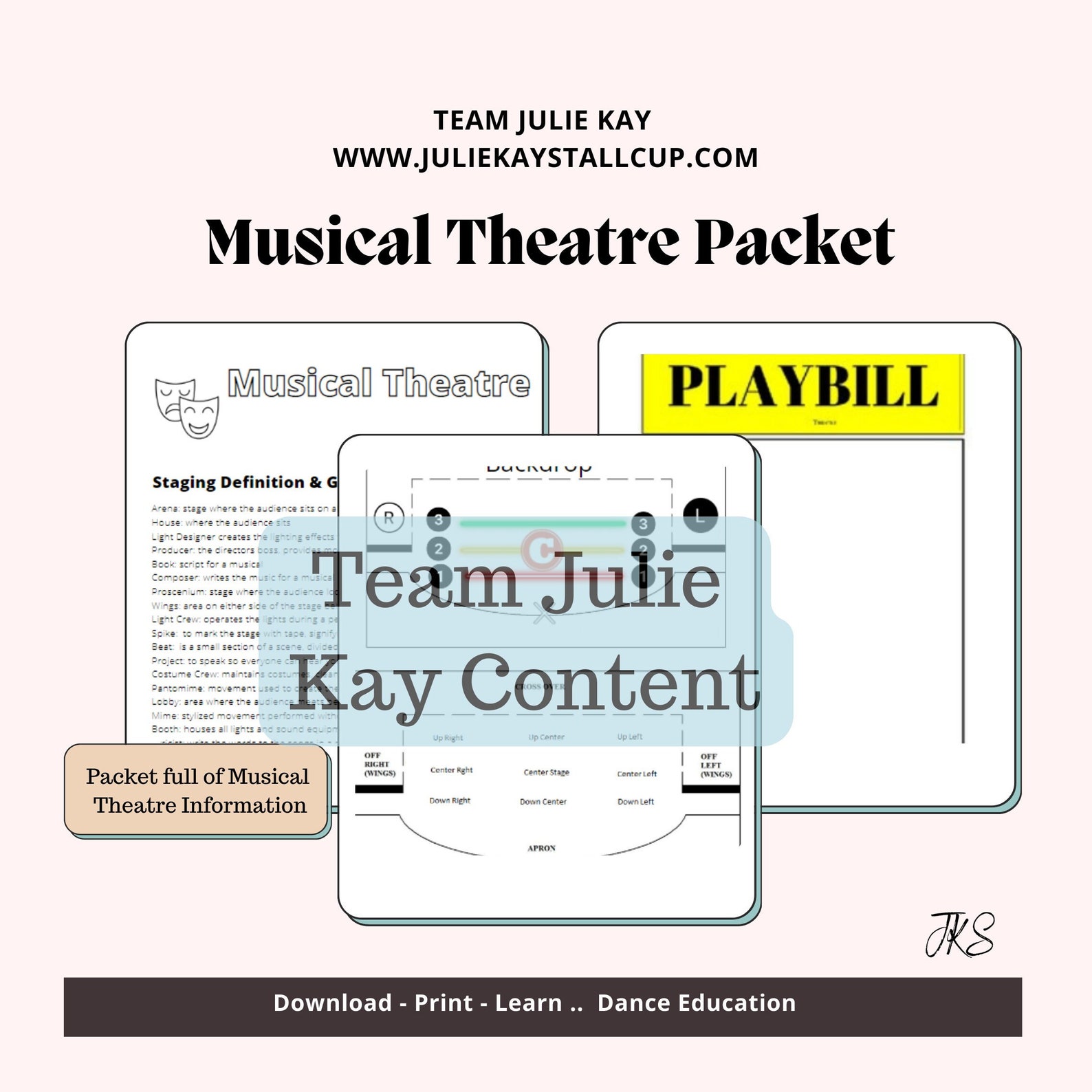 Musical Theatre Teaching Tools Worksheets for Musical Theatre Class - Etsy