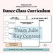 Curriculum Variety Pack- Dance Class Lesson Ideas- Syllabus Checklist ...