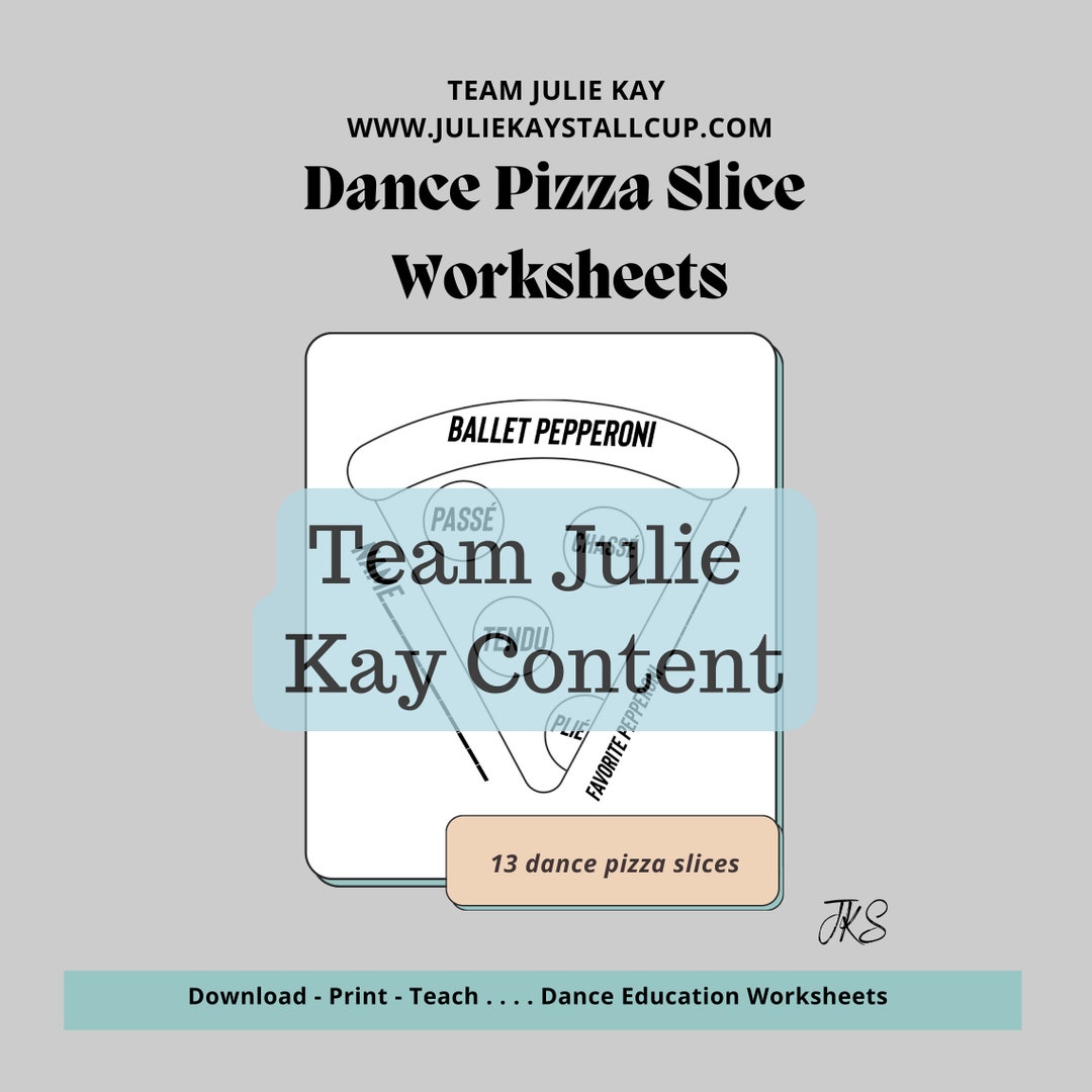 Dance Pizza Worksheets Dance Color Pages Download & Print - Etsy