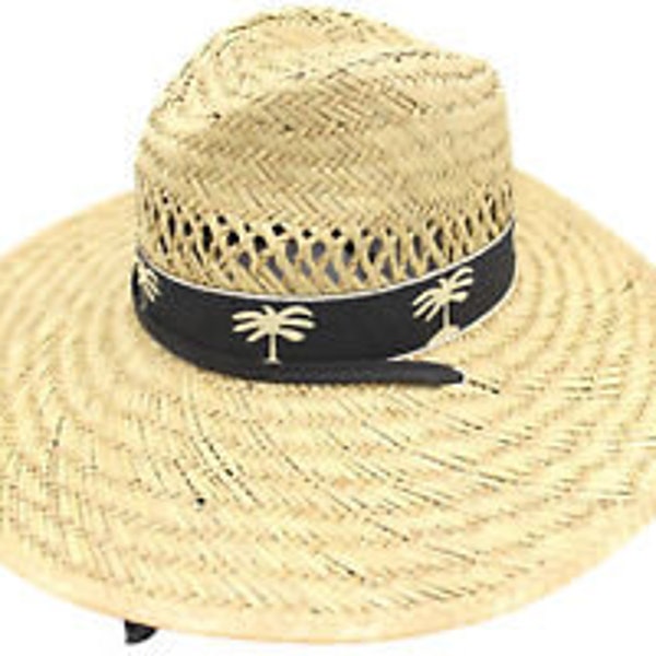 Wide Brim Straw Hat - Etsy UK