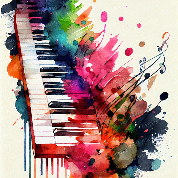 Piano Wall Art - Etsy