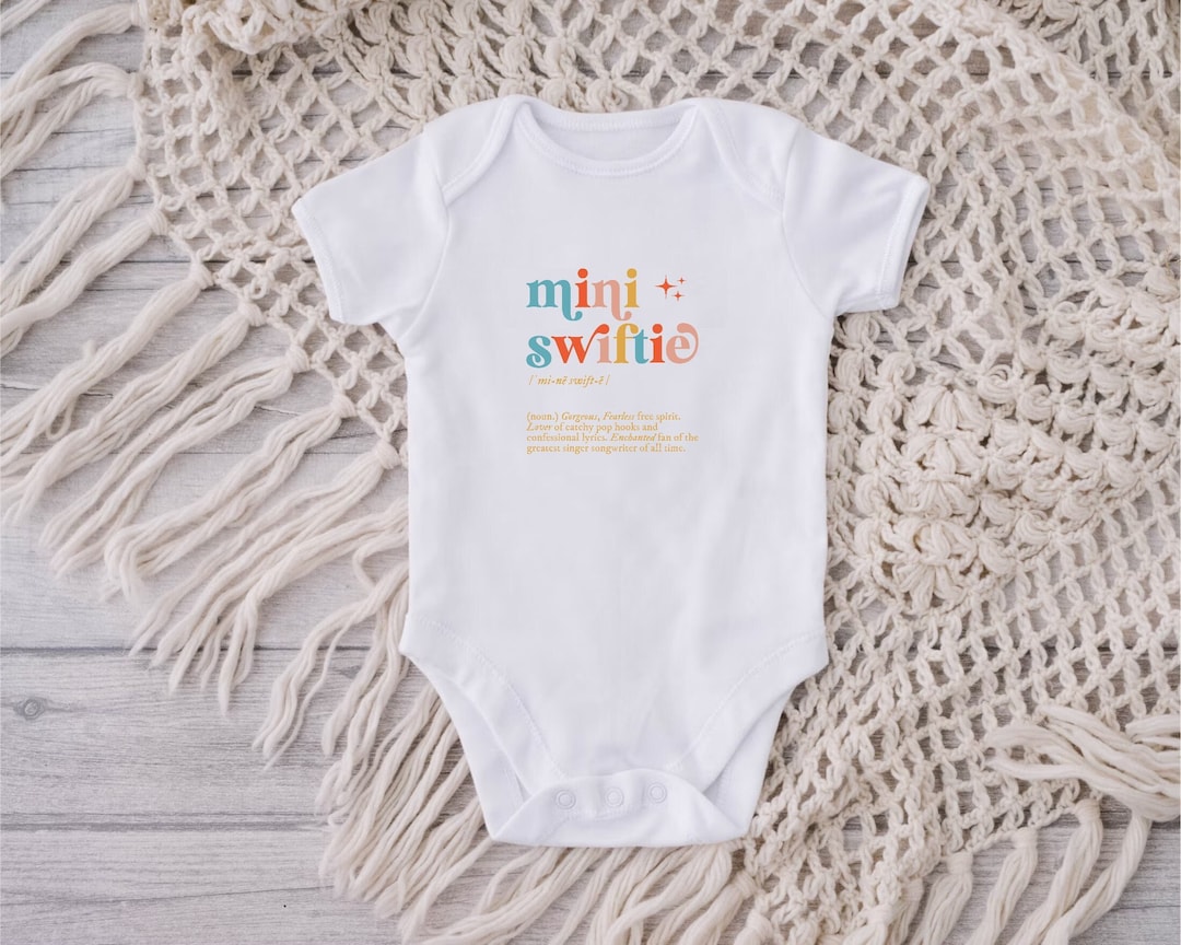 Mini Swiftie Onesies Taylor Swift Baby Clothes Little - Etsy