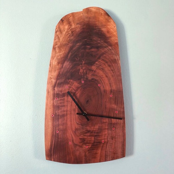 Walnut Clock - Etsy