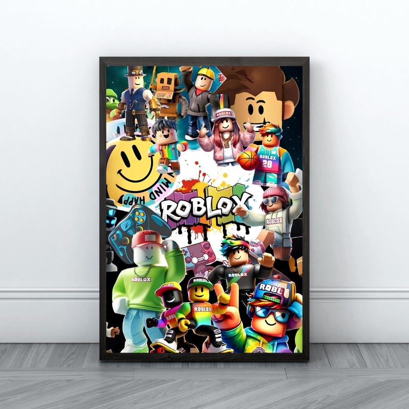 Roblox A4 Prints - Etsy UK