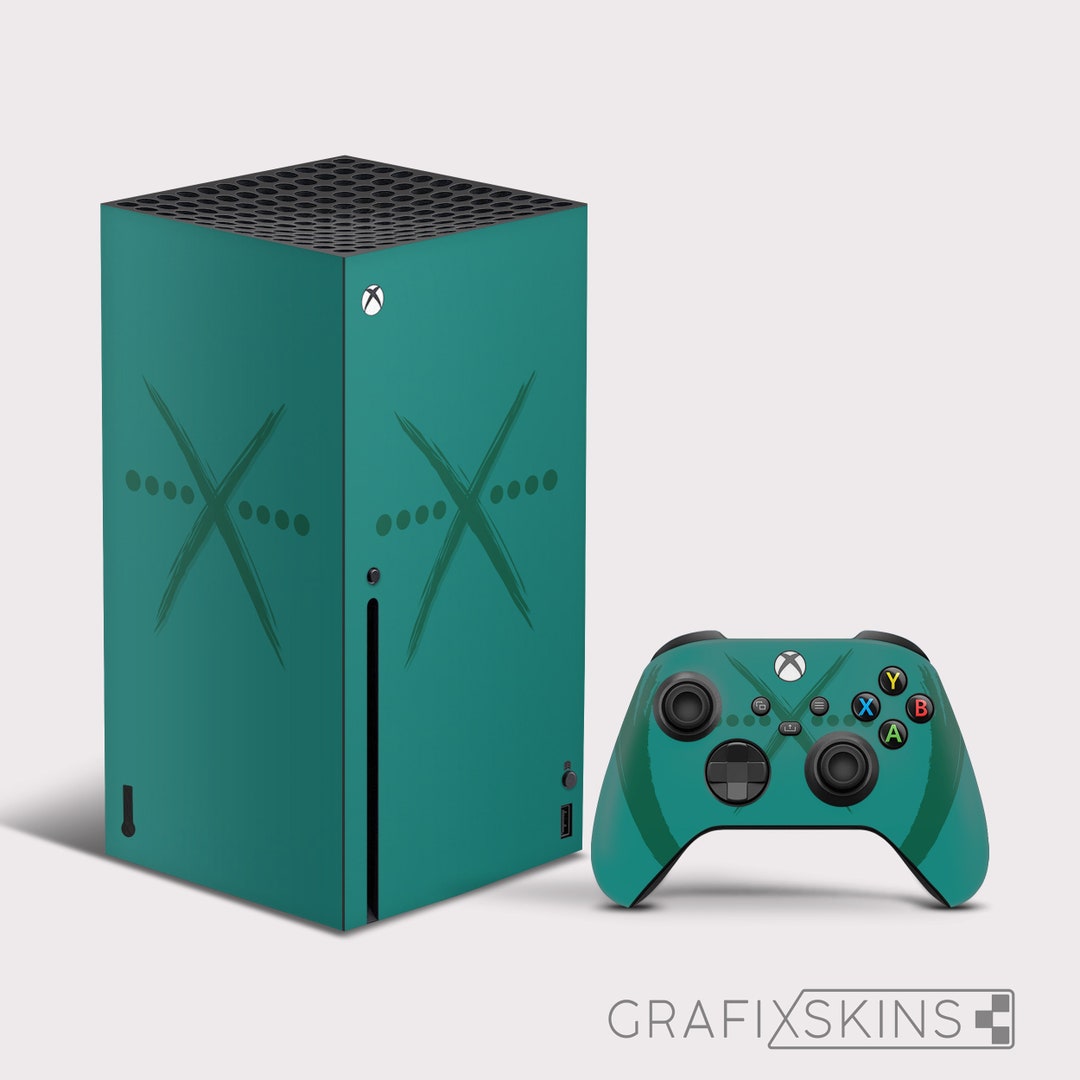Emerald Green Grafixskins.co.uk Console Skin to Fit XBOX Series X ...