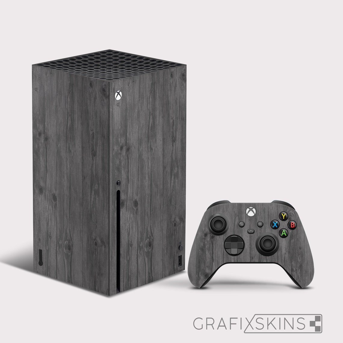 Grey Woodgrain Grafixskins.co.uk Console Skin to Fit XBOX - Etsy