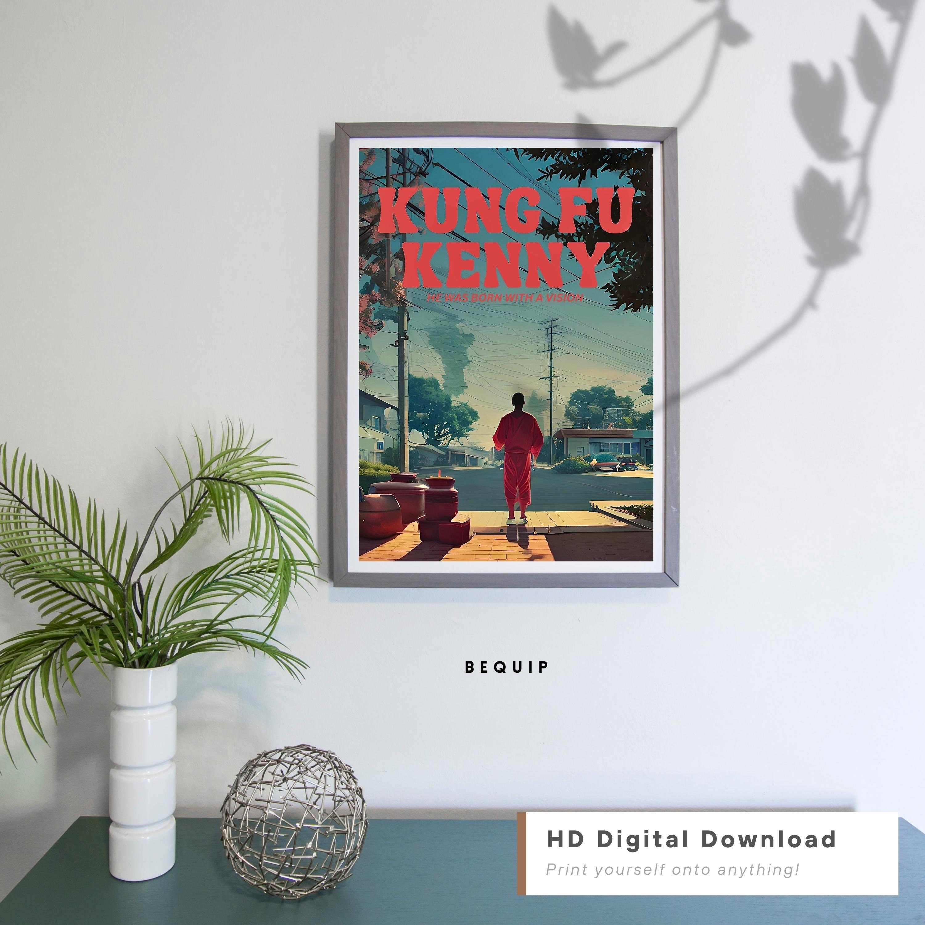 Kung Fu Kenny Poster, Kendrick Lamar Poster sold by Gui Violent ...