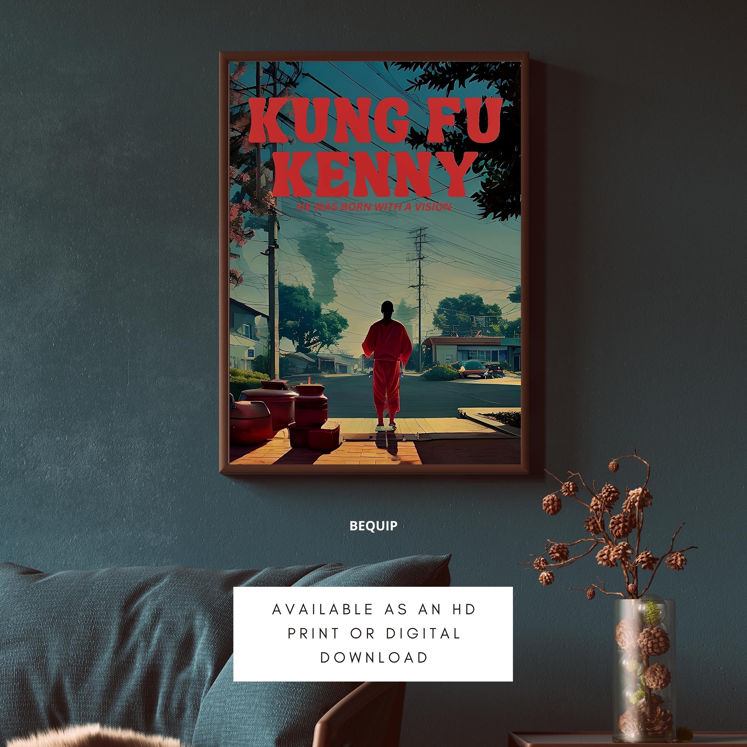 Kung Fu Kenny Poster, Kendrick Lamar Poster sold by Gui Violent ...