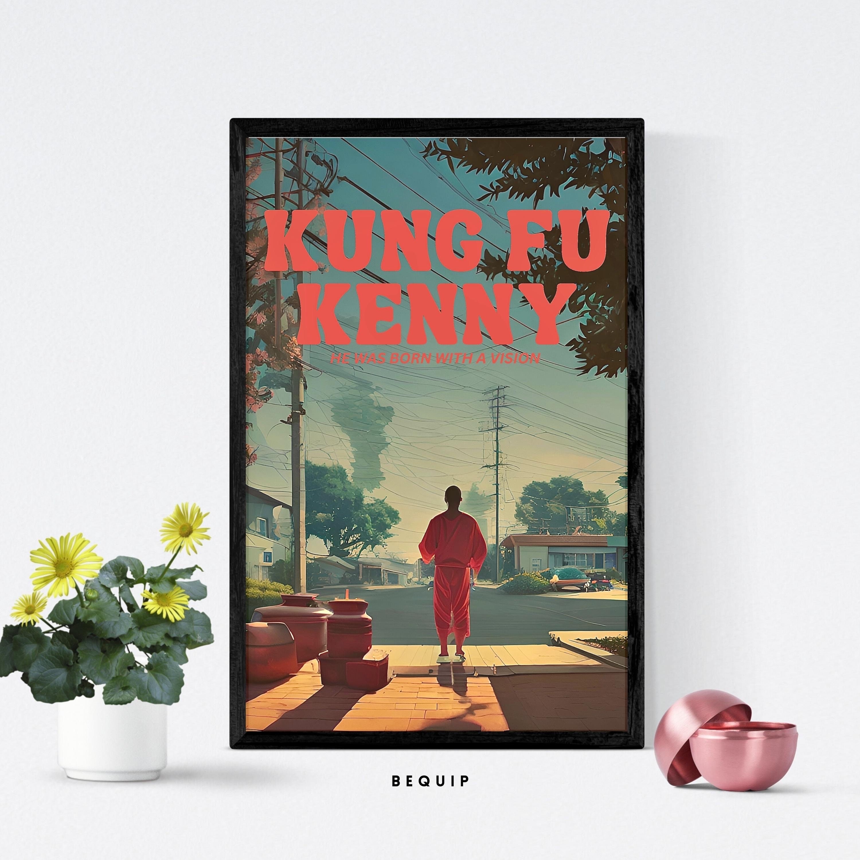 Kung Fu Kenny Poster, Kendrick Lamar Poster sold by Gui Violent ...