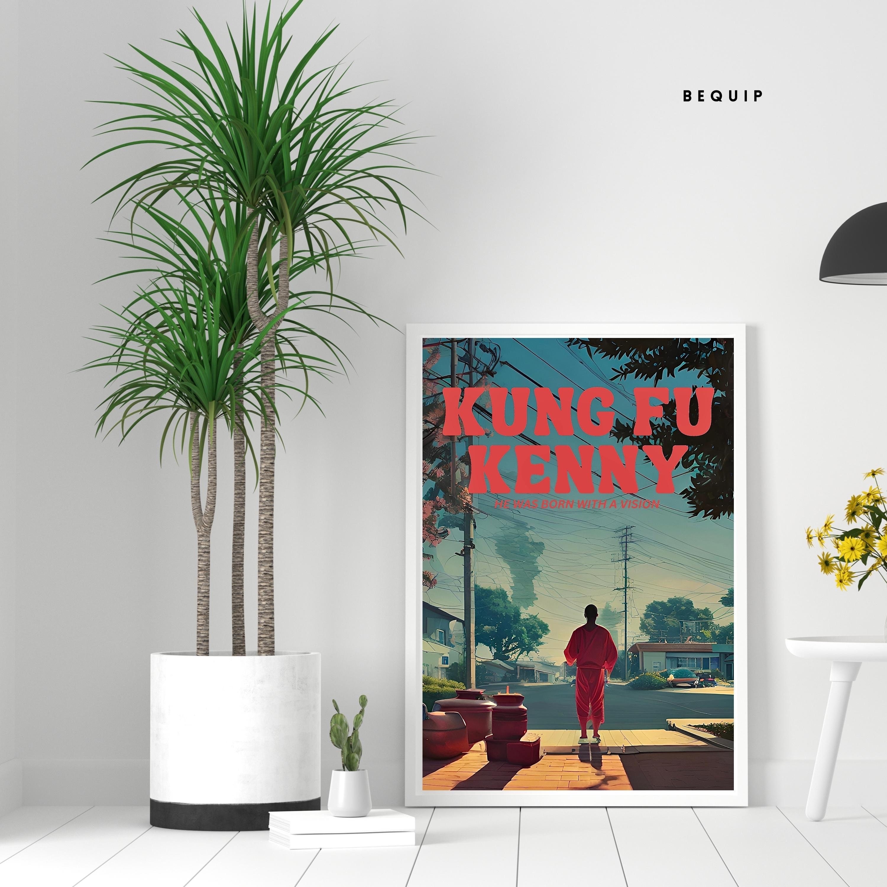 Kung Fu Kenny Poster, Kendrick Lamar Poster sold by Gui Violent ...