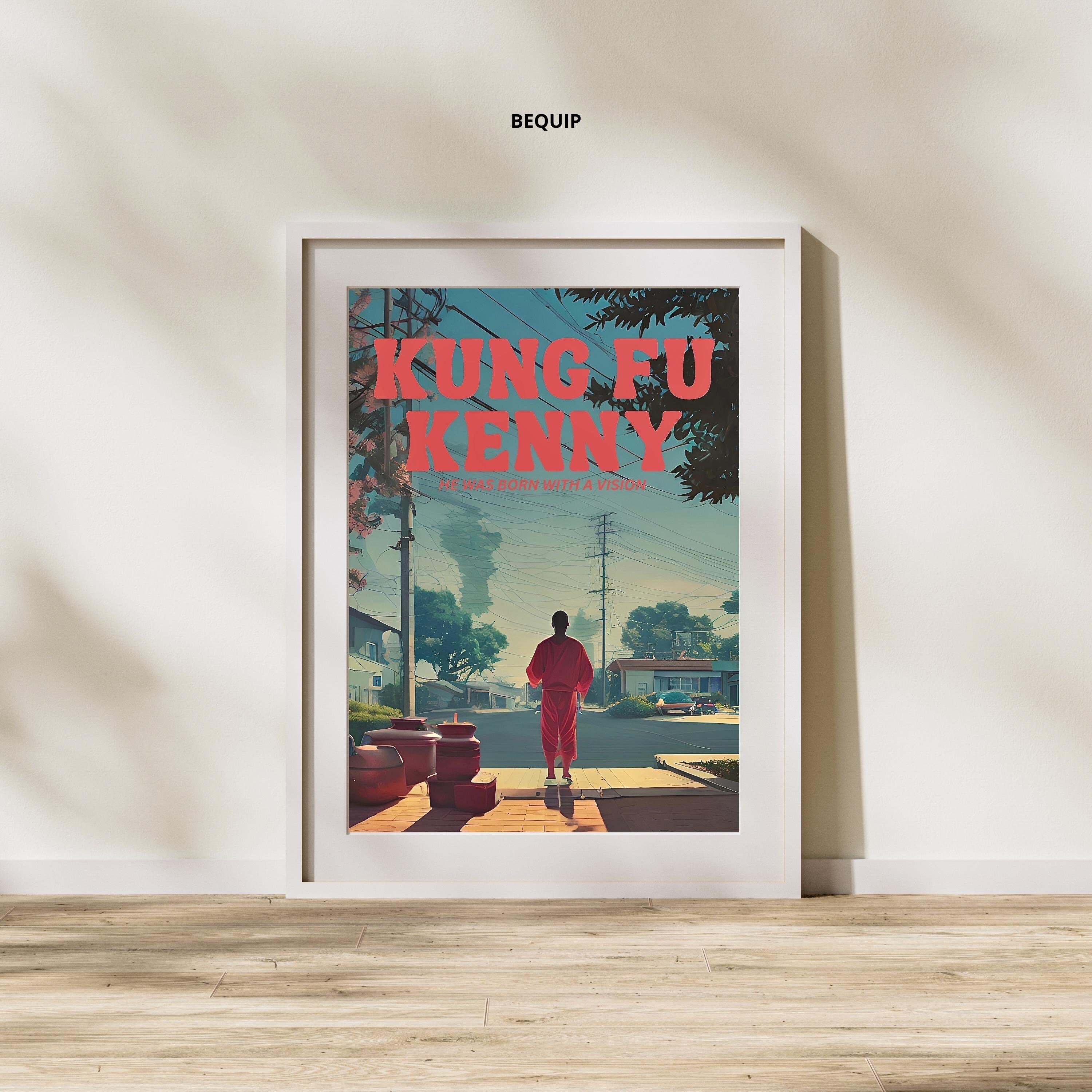 Kung Fu Kenny Poster, Kendrick Lamar Poster sold by Gui Violent ...