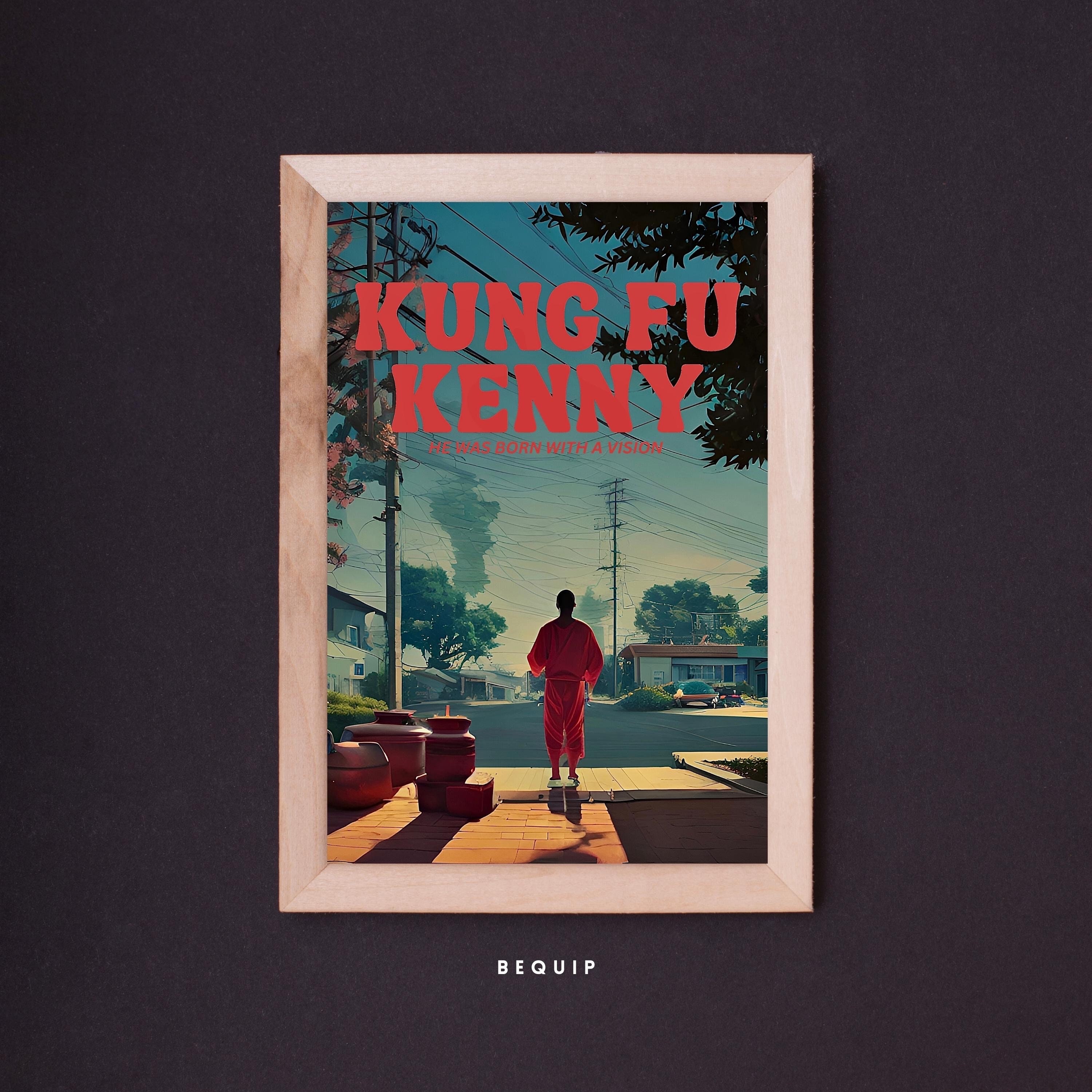 Kung Fu Kenny Poster, Kendrick Lamar Poster sold by Gui Violent ...