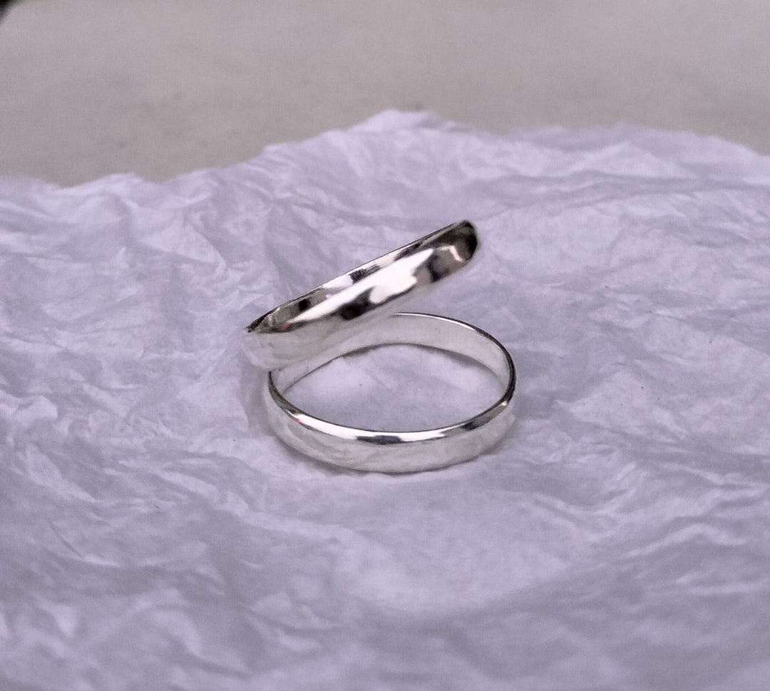 Ultimate Splint Ring Ring Splint Thin Swan Neck Splint in Silver for PIP or DIP Joint Solid ...