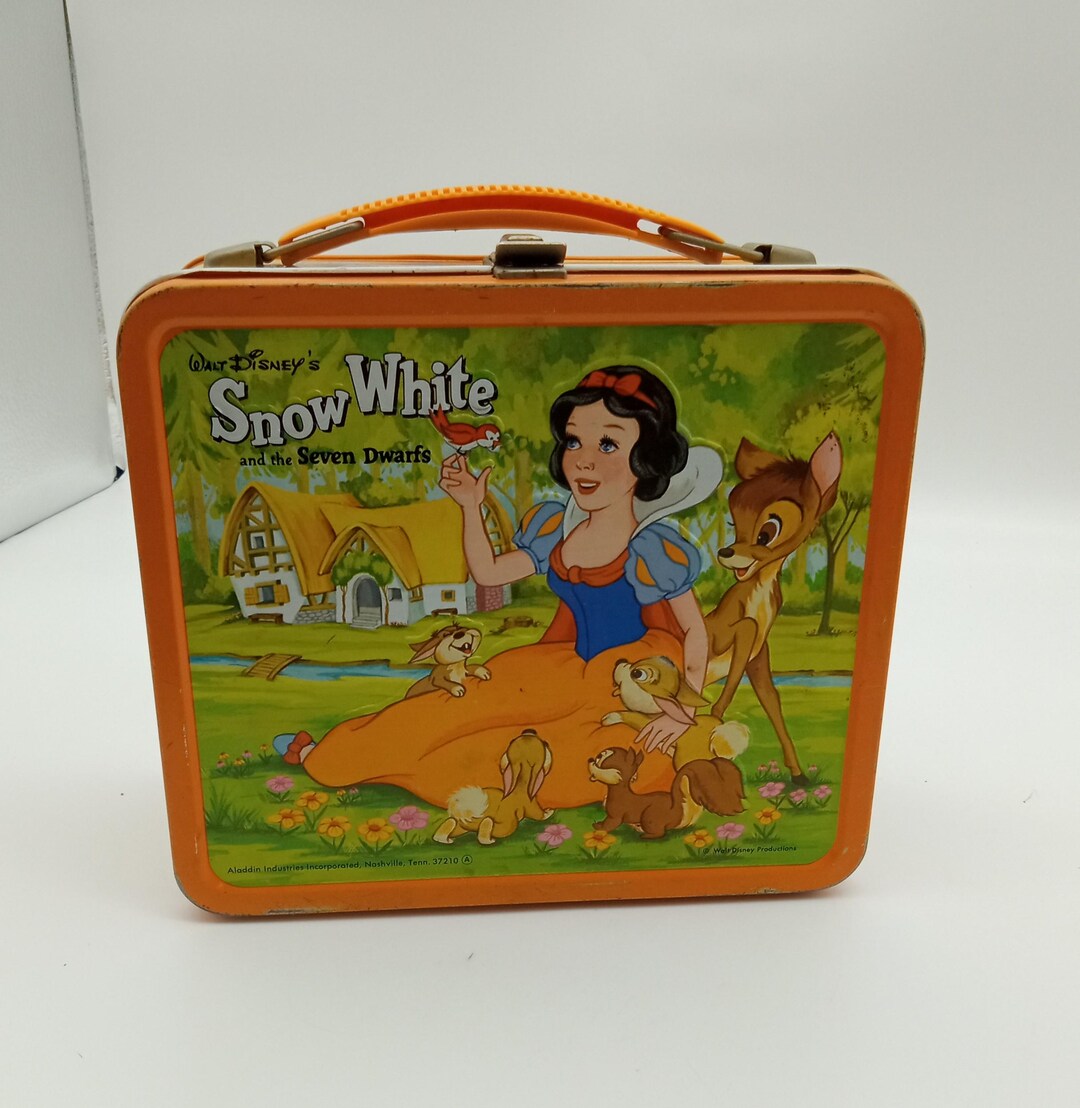 Vintage 1975 Aladdin Snow White and the Seven Dwarfs Lunchbox - Etsy