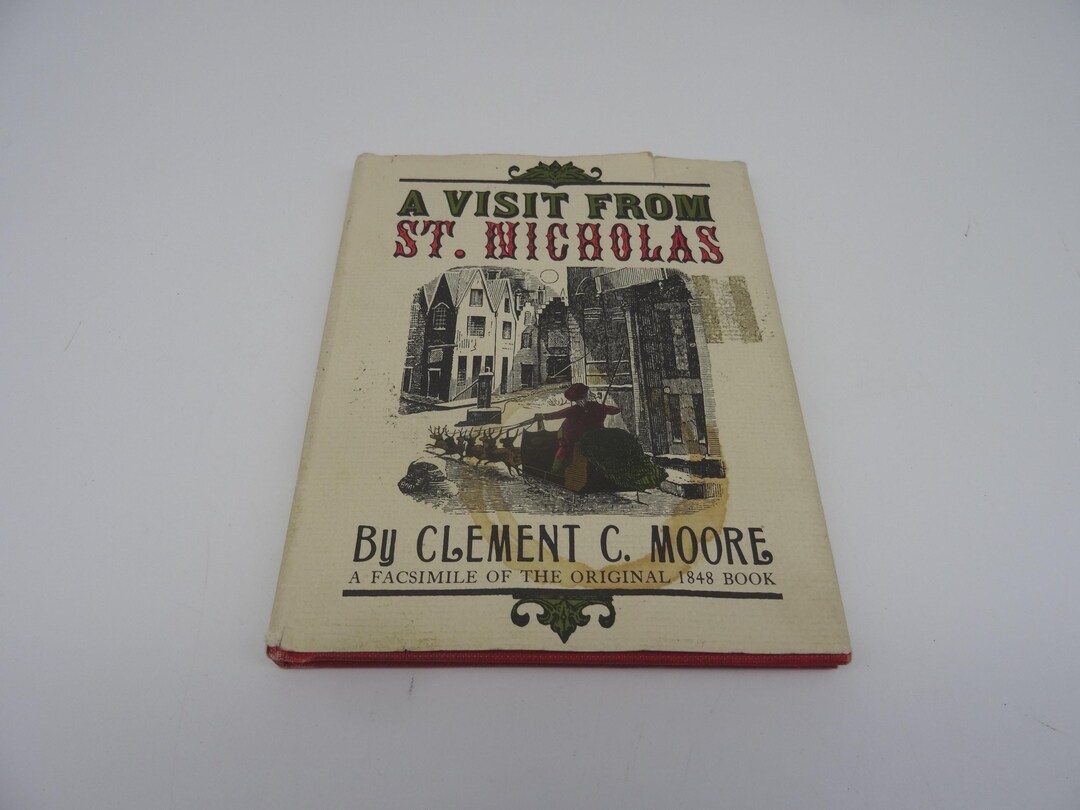 A Visit From St. Nicholas by Clement C. Moore - Etsy