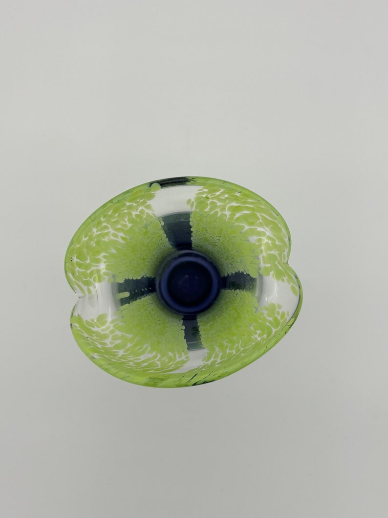 Vintage Teleflora Blown Glass Vase - Etsy