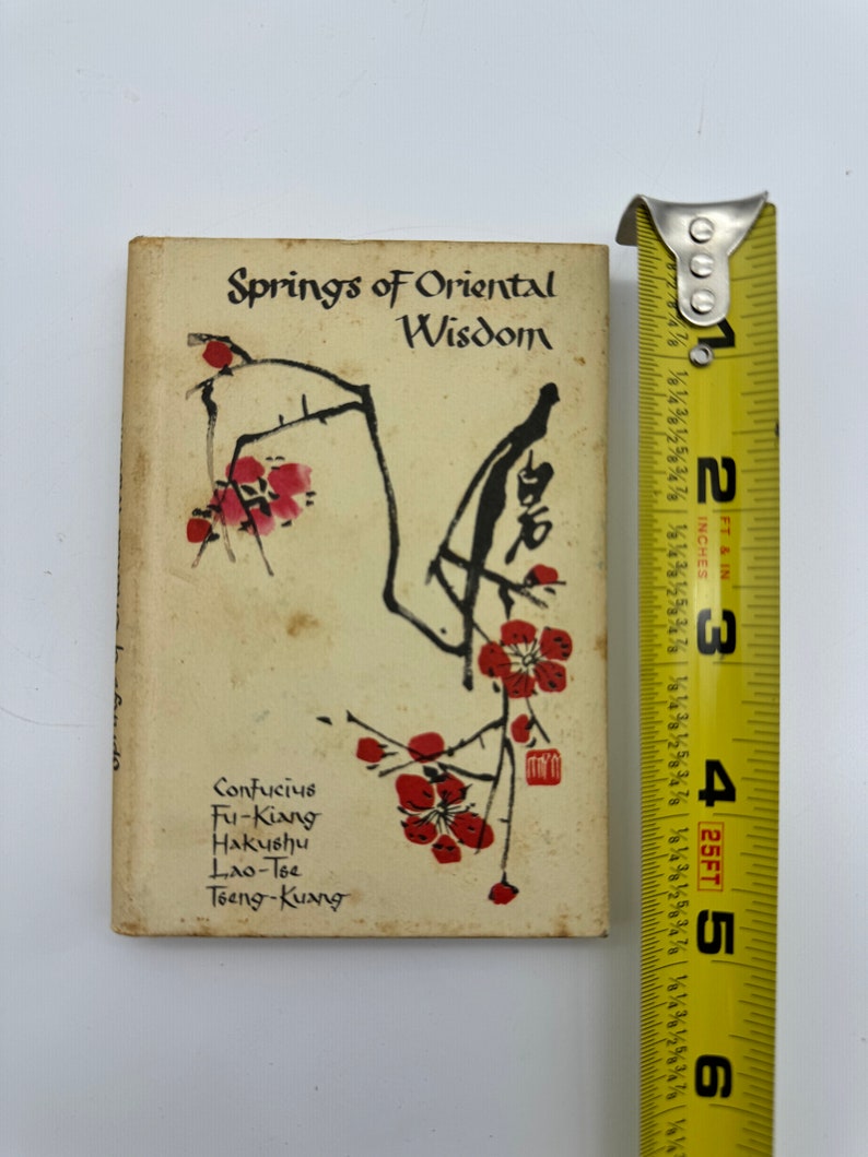 1964 Miniature Book Springs of Oriental Wisdom, Herder Book Center ...